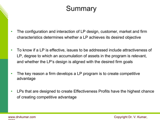 Chapter 9: Effectiveness of Loyalty Programs | PPT