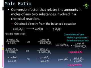 Chapter 9.1 : Introduction to Stoichiometry | PPT