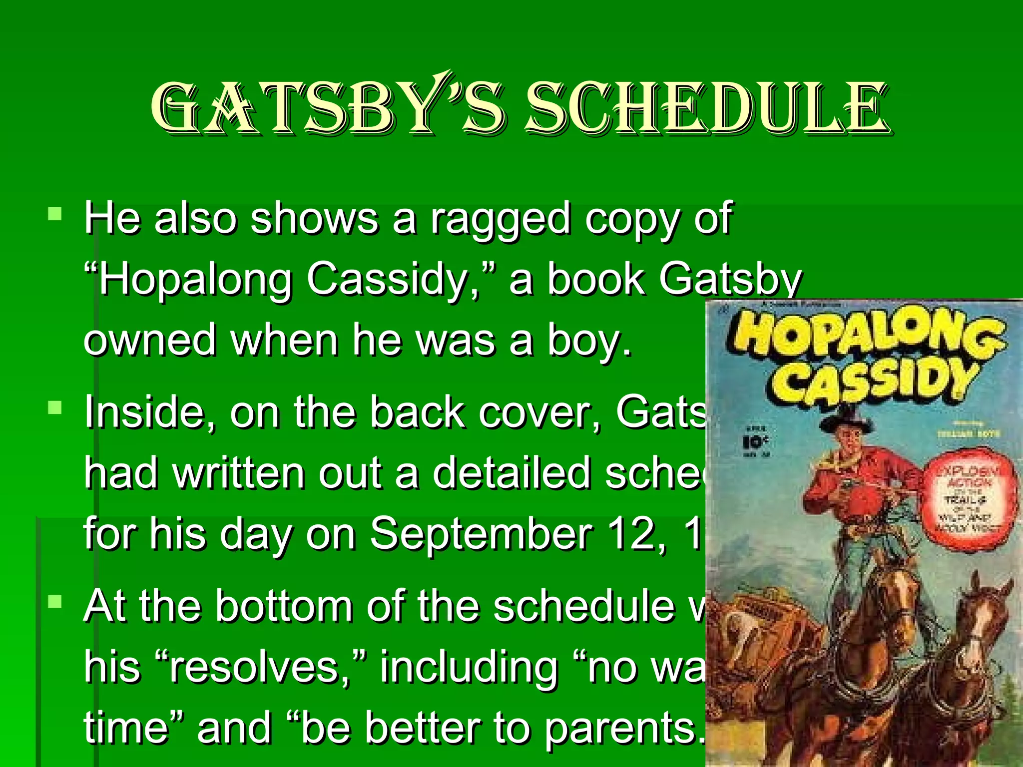 The Great Gatsby Chapter 9 | PPT