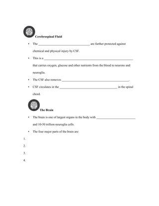 Chapter 9 10 nervous tissue and brain note taking guide | DOC