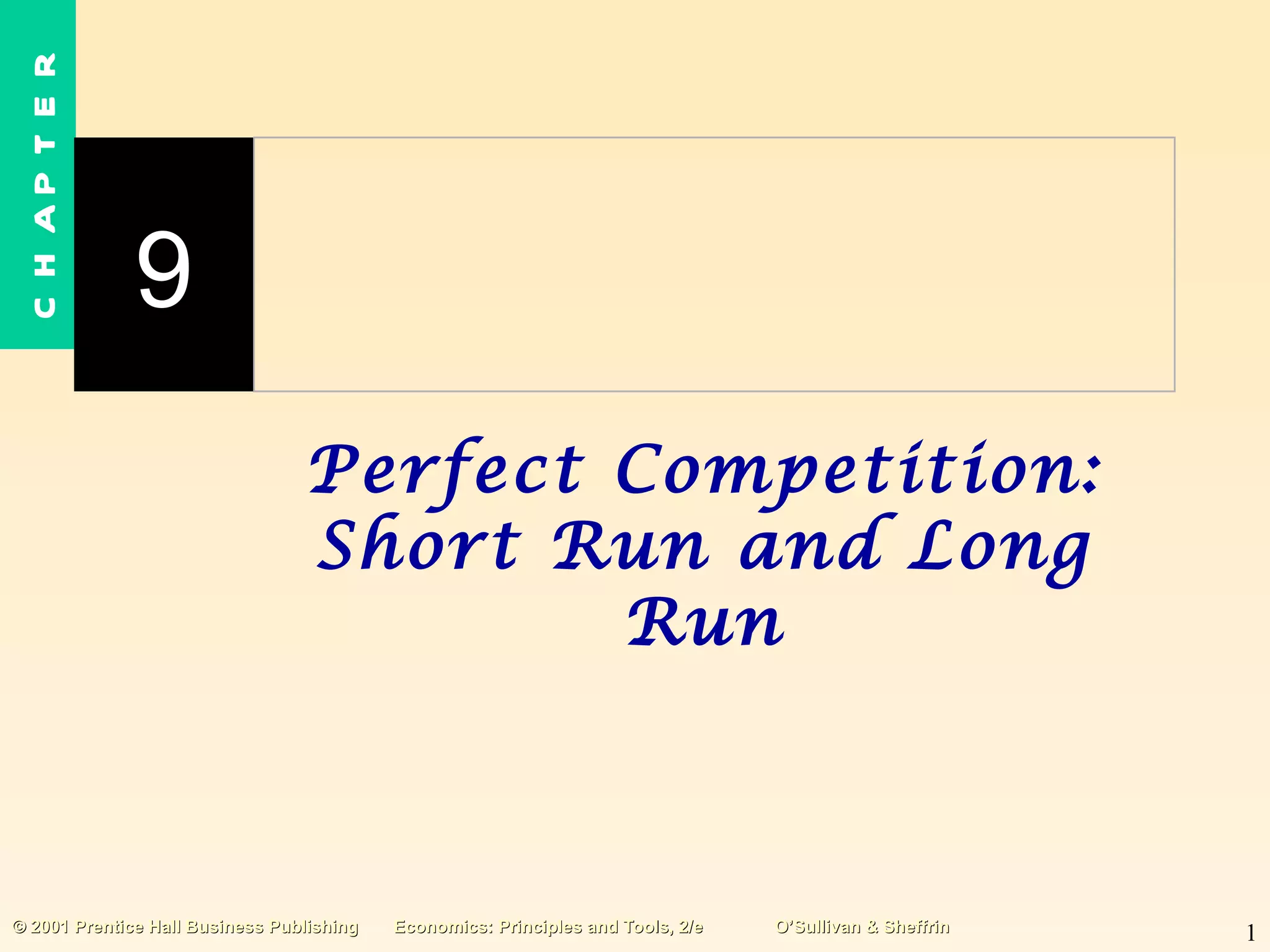 Perfect competition | PPT