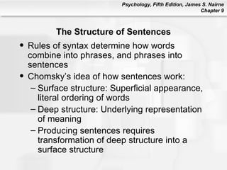 Psychology 101: Chapter 9 | PPT