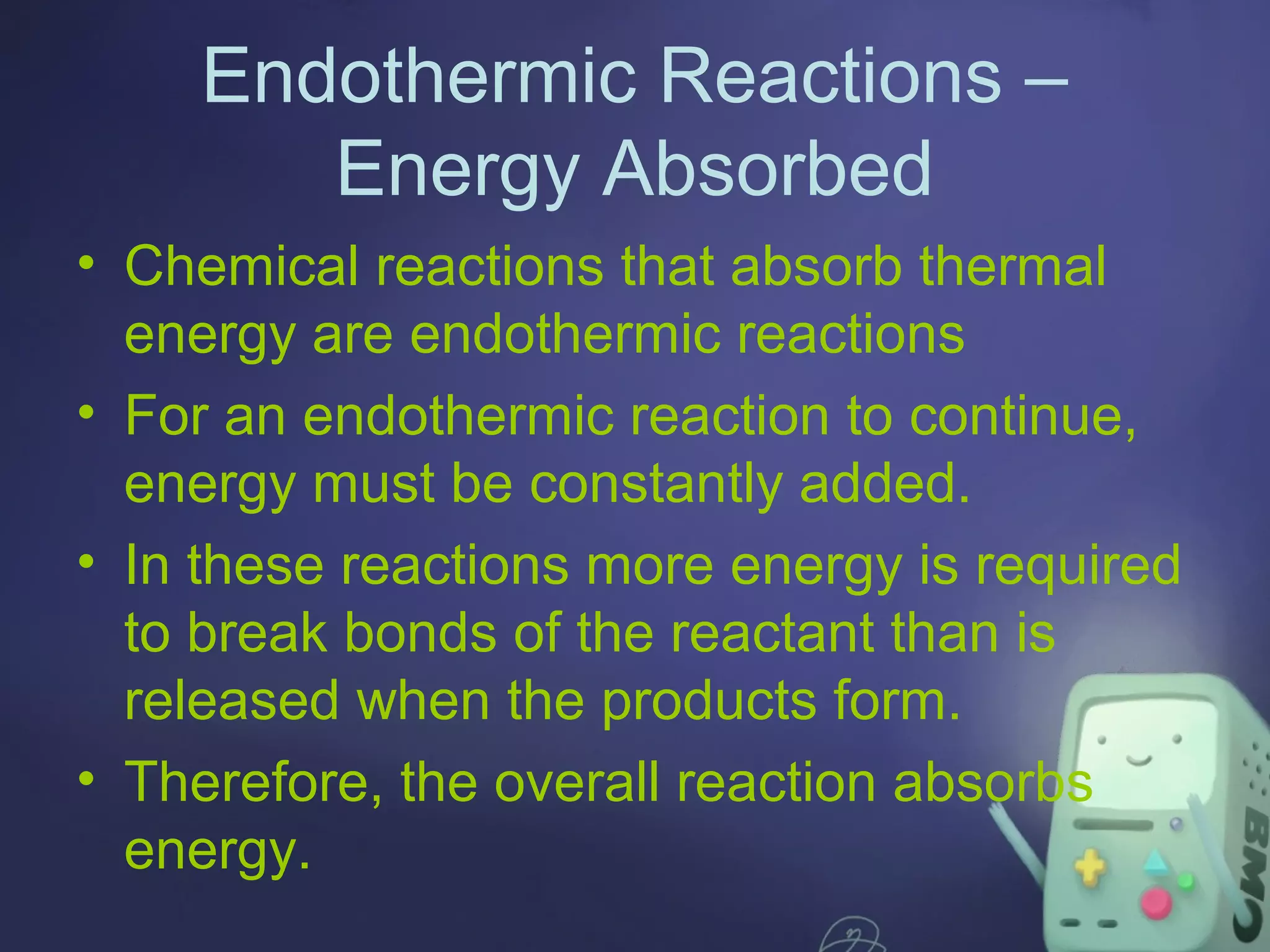 Ch 9.3: Energy Changes and Chemical Reactions | PPT