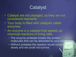 Ch 9.3: Energy Changes and Chemical Reactions | PPT