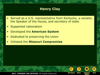 Nationalism and Sectionalism | PPT