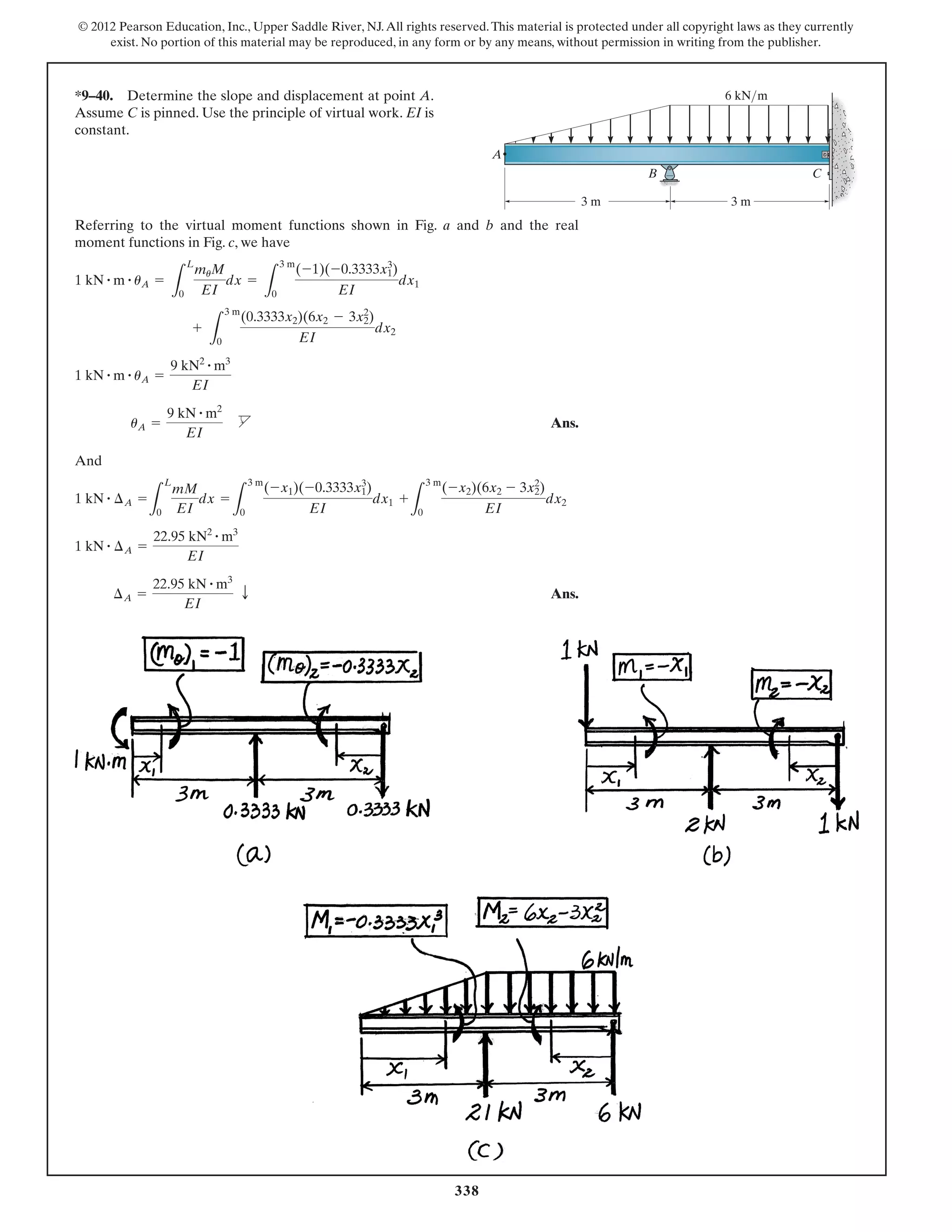 Structural Analysis (Solutions) Chapter 9 by Wajahat | PDF