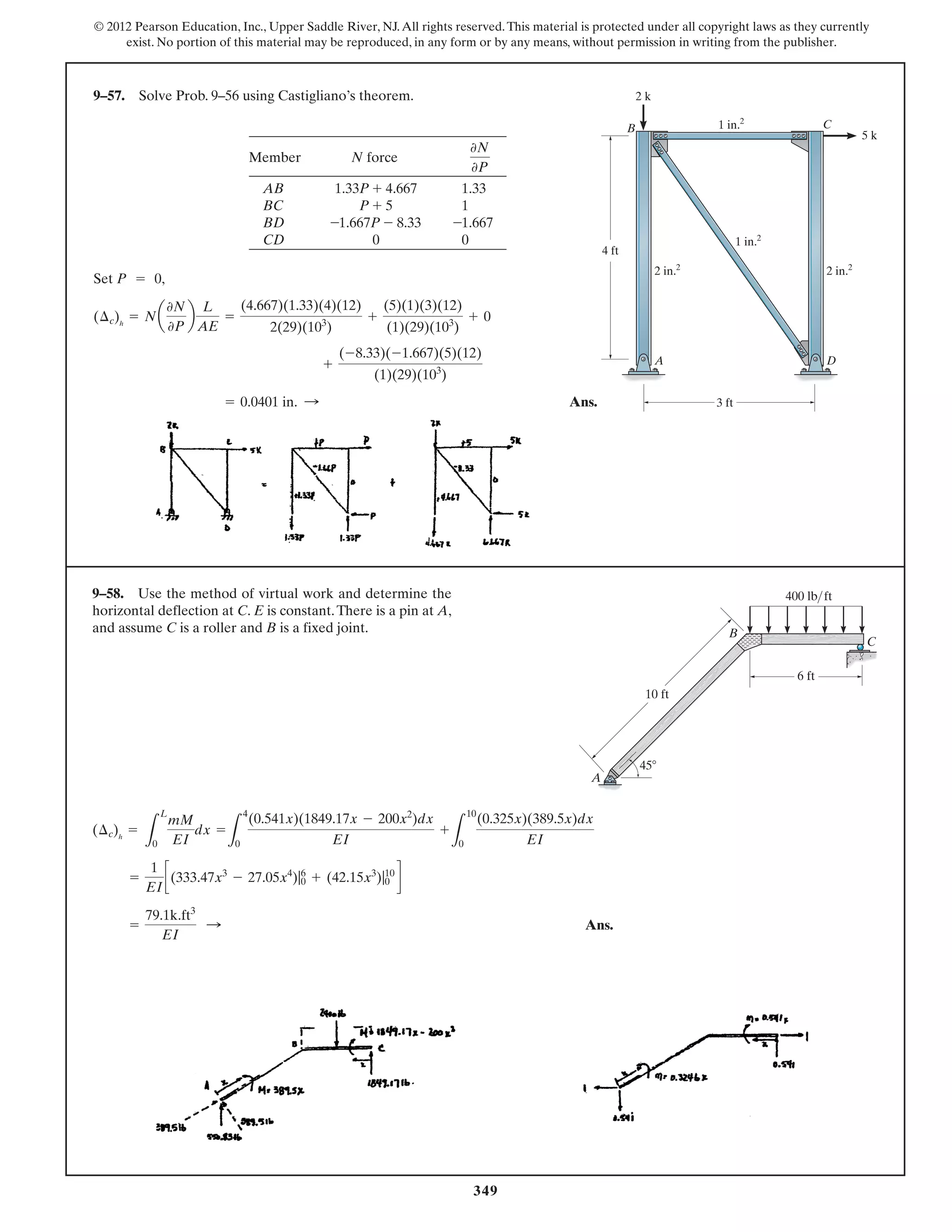 Structural Analysis (Solutions) Chapter 9 by Wajahat | PDF