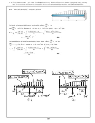Structural Analysis (Solutions) Chapter 9 by Wajahat | PDF
