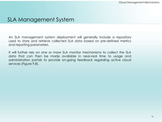 Cloud Management Mechanisms | PPTX