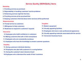 Chapter 9. service marketing | PPTX