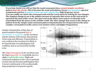 English Nasals | PPTX