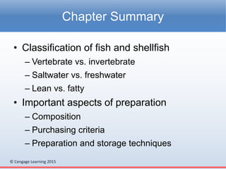 Chapter 9 - Fish and Shellfish | PPTX