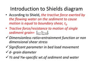 Chapter 9:Uniform flow in mobile boundary channel | PPTX