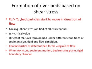 Chapter 9:Uniform flow in mobile boundary channel | PPTX
