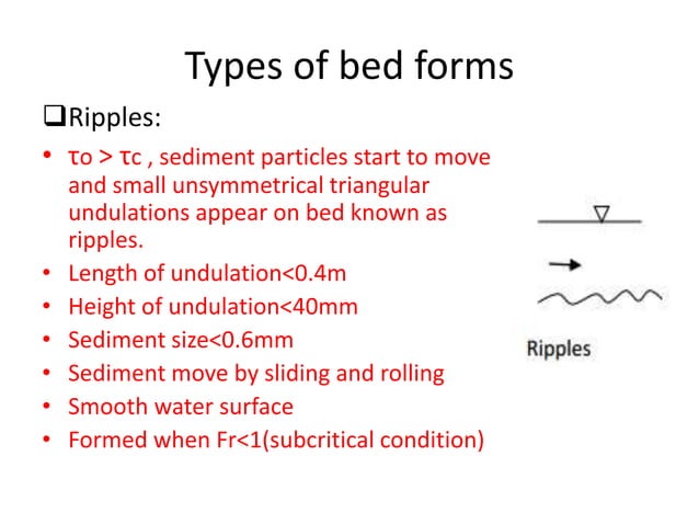 Chapter 9:Uniform flow in mobile boundary channel | PPTX