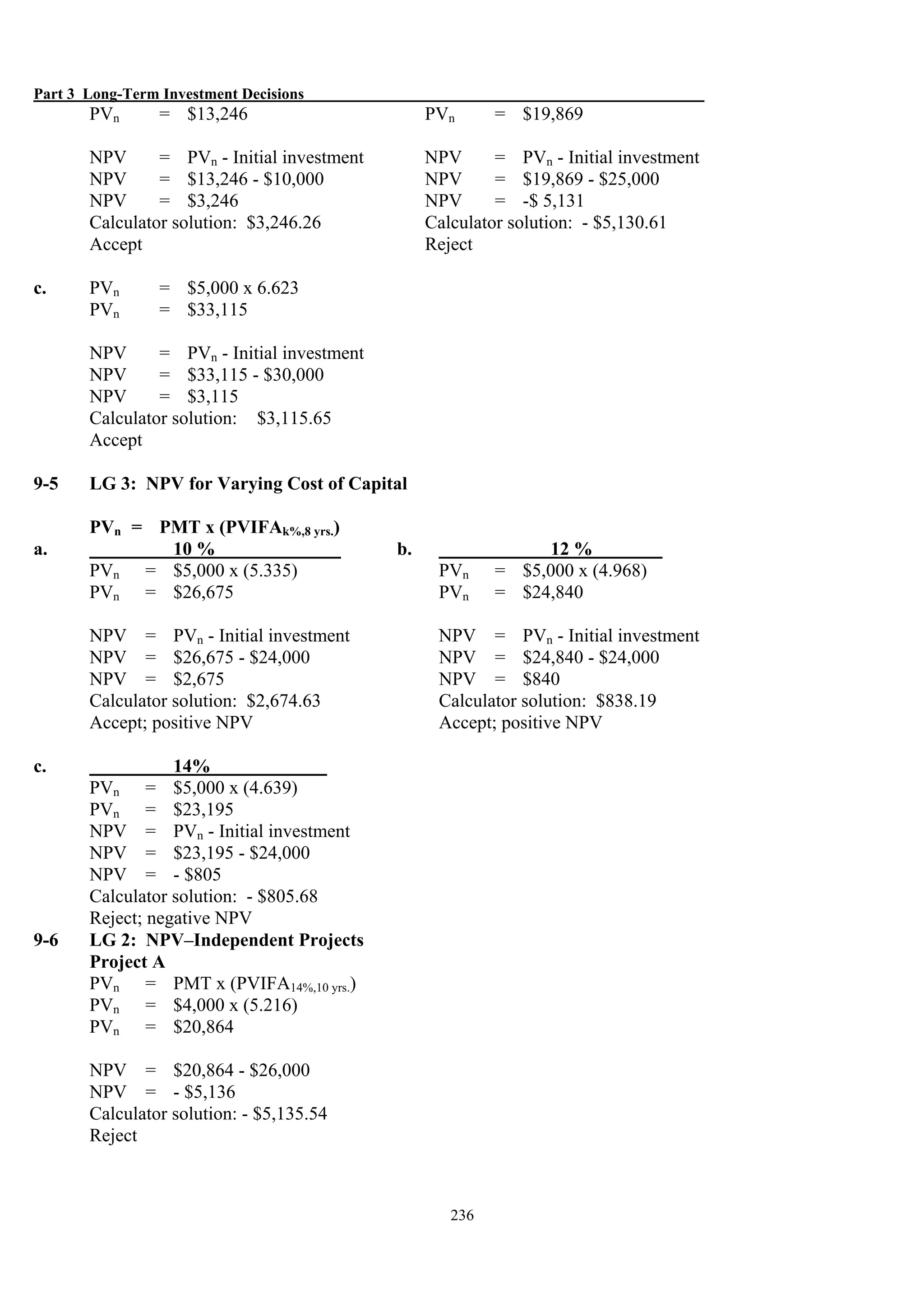 Chapter 9: Capital Budgeting Techniques | PDF