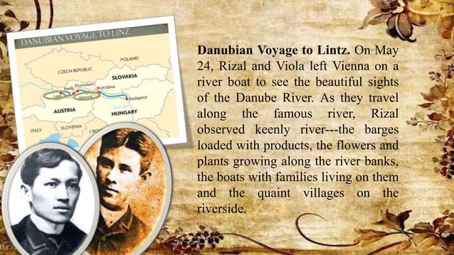 Chapter 9: Rizal's Grand Tour In Europe Tour In Europe With Viola | PPTX