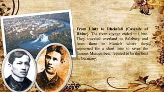 Chapter 9: Rizal's Grand Tour In Europe Tour In Europe With Viola | PPTX