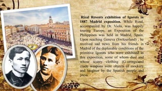 Chapter 9: Rizal's Grand Tour In Europe Tour In Europe With Viola | PPTX