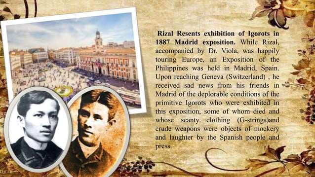 Chapter 9: Rizal's Grand Tour In Europe Tour In Europe With Viola | PPTX