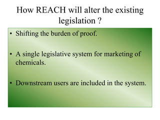 GOTS & REACH for Textile Industry | PPT