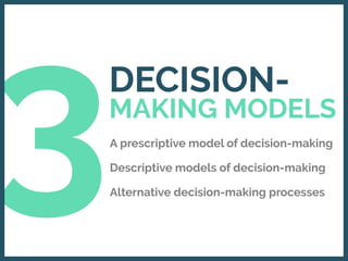 Chapter 9: Decision-Making | PPT