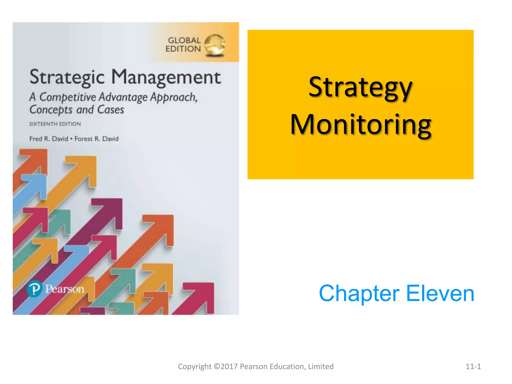 SM CH 9 STRATEGY MONITORING | PPTX