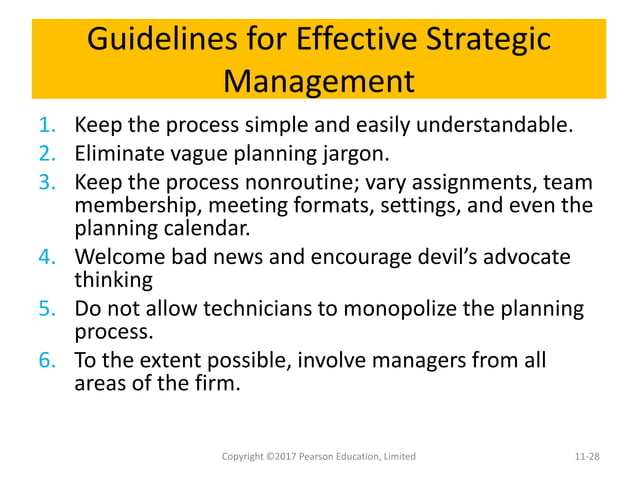 SM CH 9 STRATEGY MONITORING | PPTX