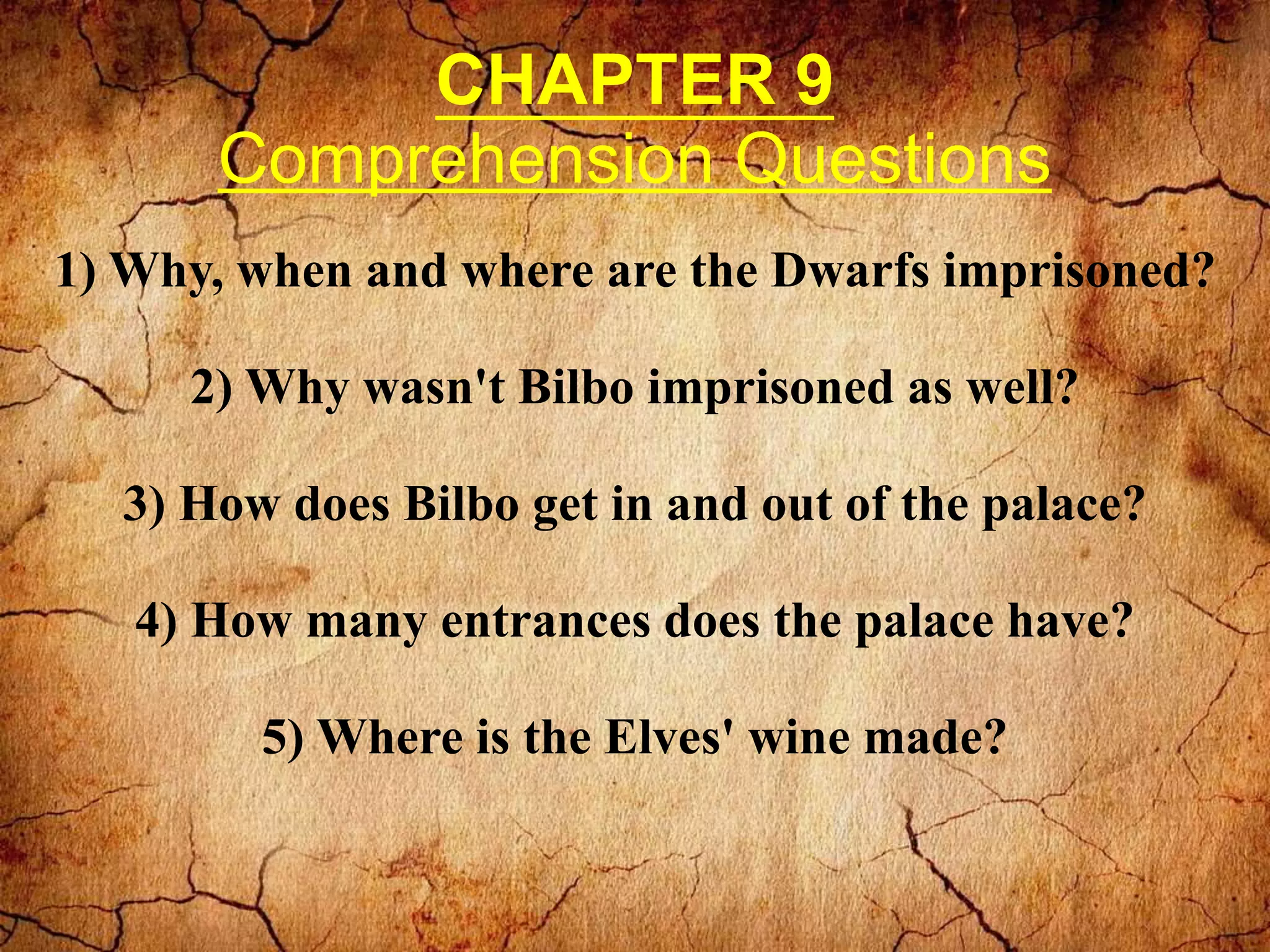 HOBBIT Chapter 9.ppt