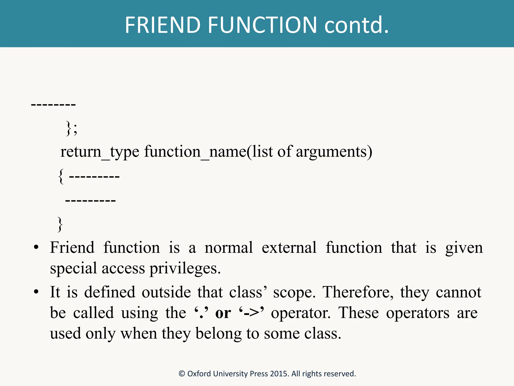 Introduction To C Class And Objects Book Notes Ppt