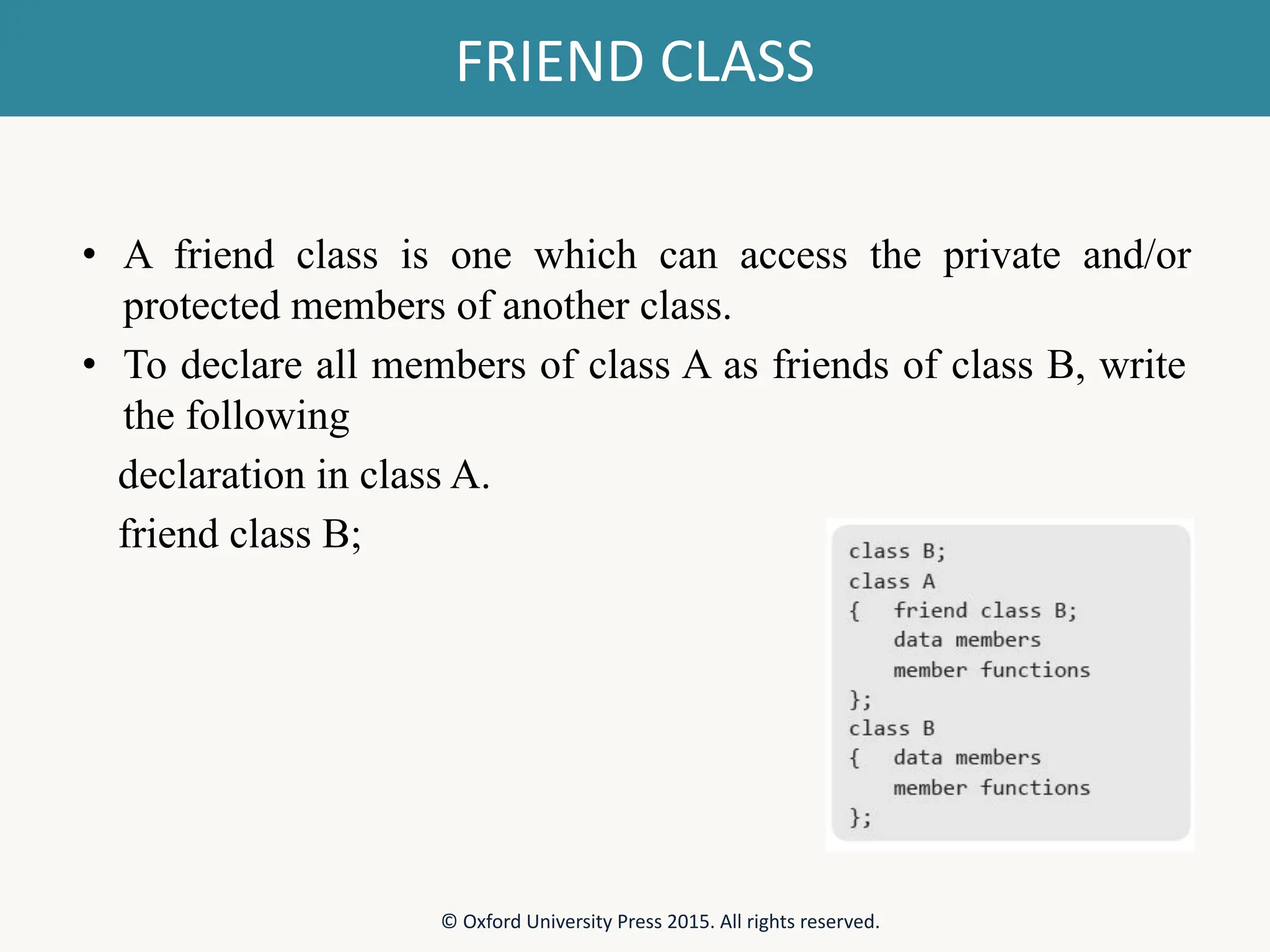 Introduction To C Class And Objects Book Notes Ppt