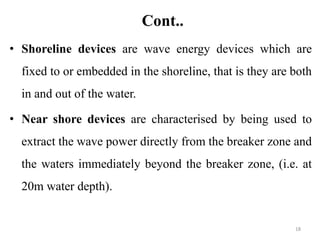 Ocean and Wave Energy or Ocean Power ConversionTechnologies | PPTX