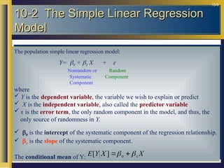simple linear reression and correlatio analysis | PPT