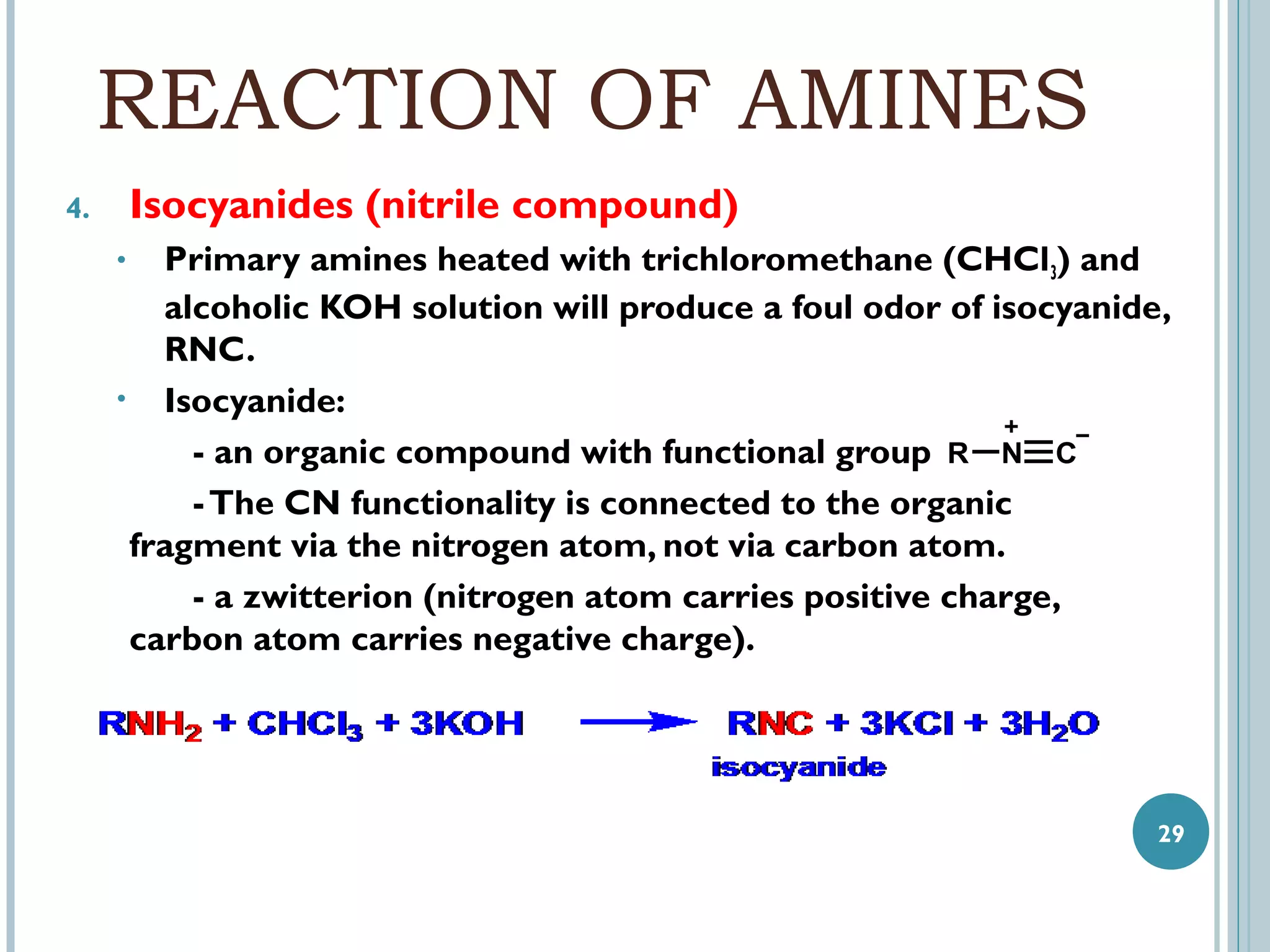 Chapter 9 amine | PPT