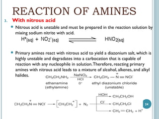 Chapter 9 amine | PPT