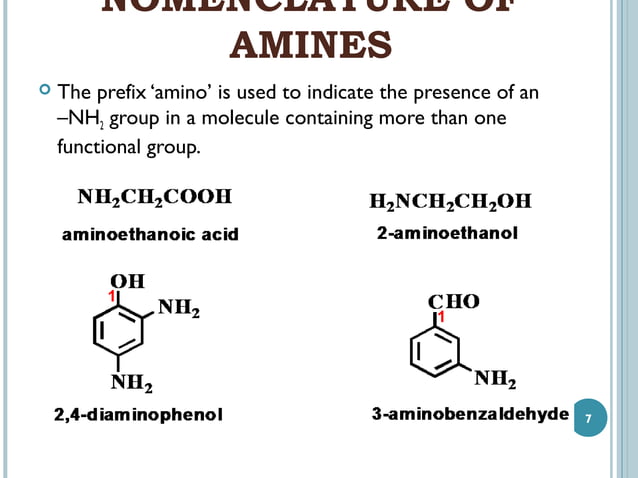 Chapter 9 amine | PPT