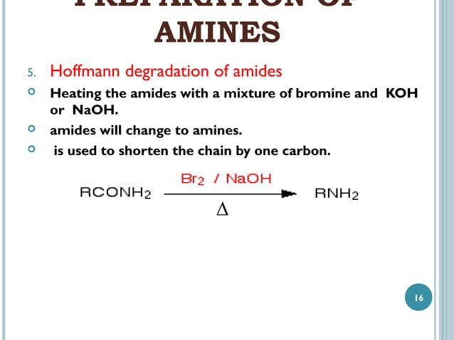 Chapter 9 amine