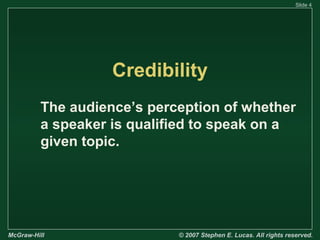 Chapter 9 - beginning & ending the speech | PPT