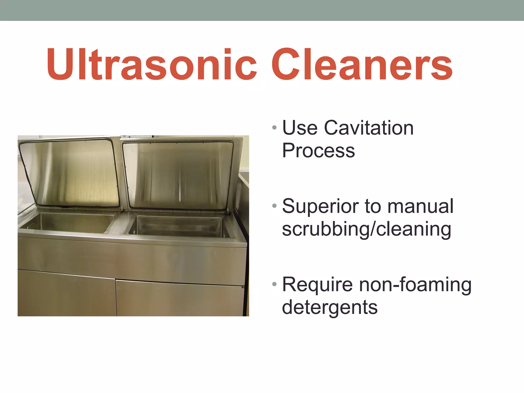 Chapter 9 cleaning and decontamination | PPT