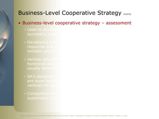 Chapter 9 cooperative strategy | PDF