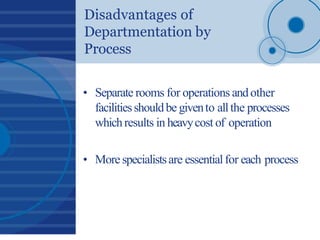 Departmentation in Management | PPTX