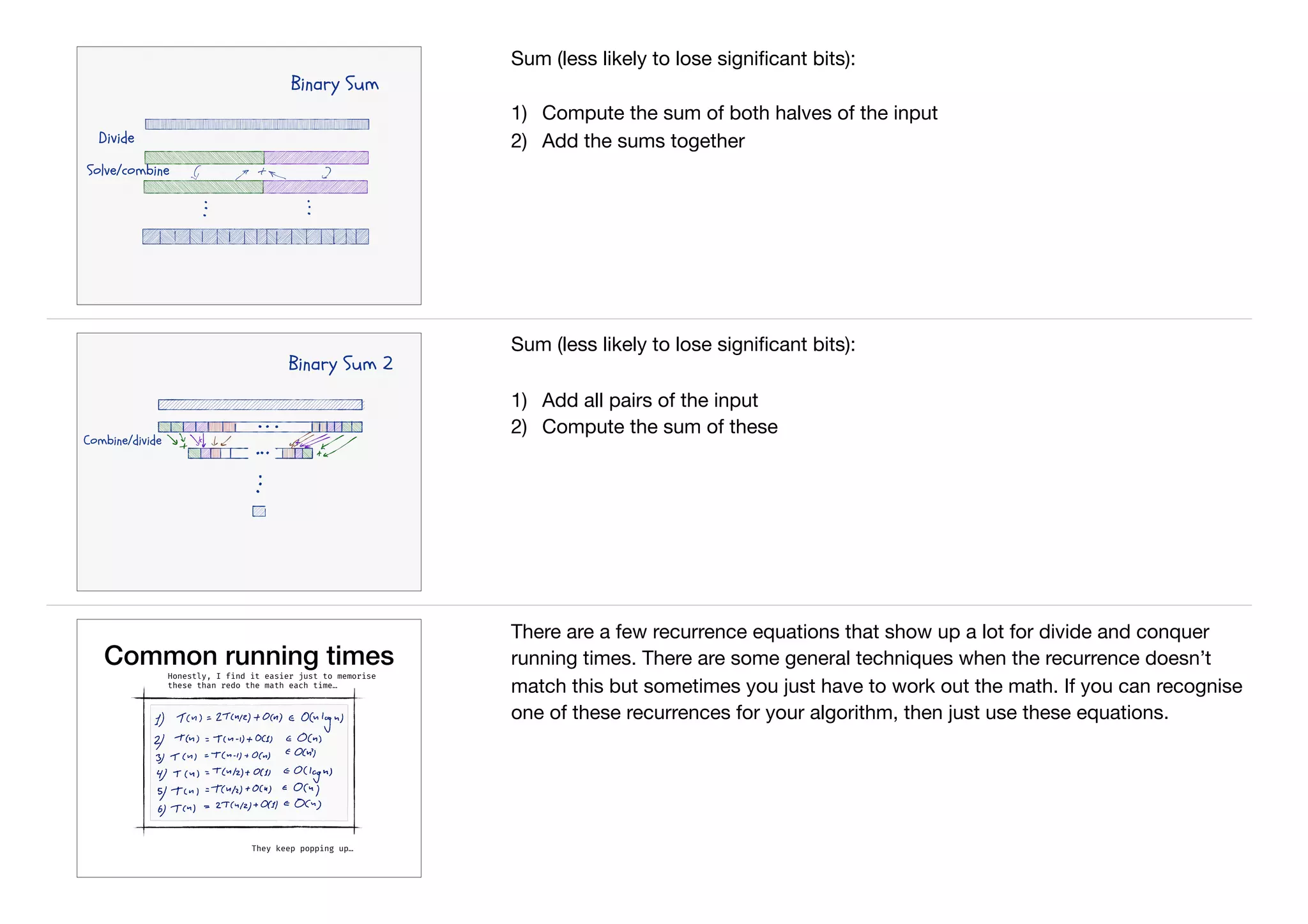 Chapter 9 divide and conquer handouts with notes | PDF