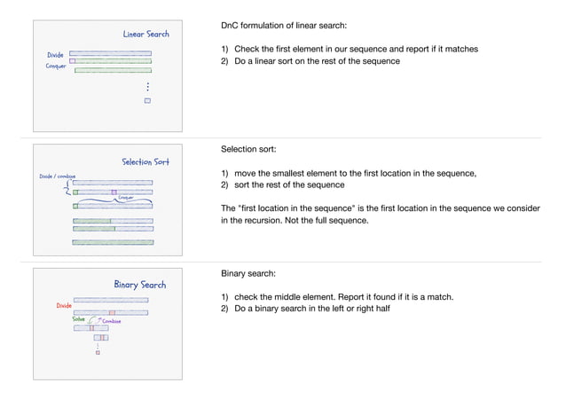 Chapter 9 divide and conquer handouts with notes | PDF