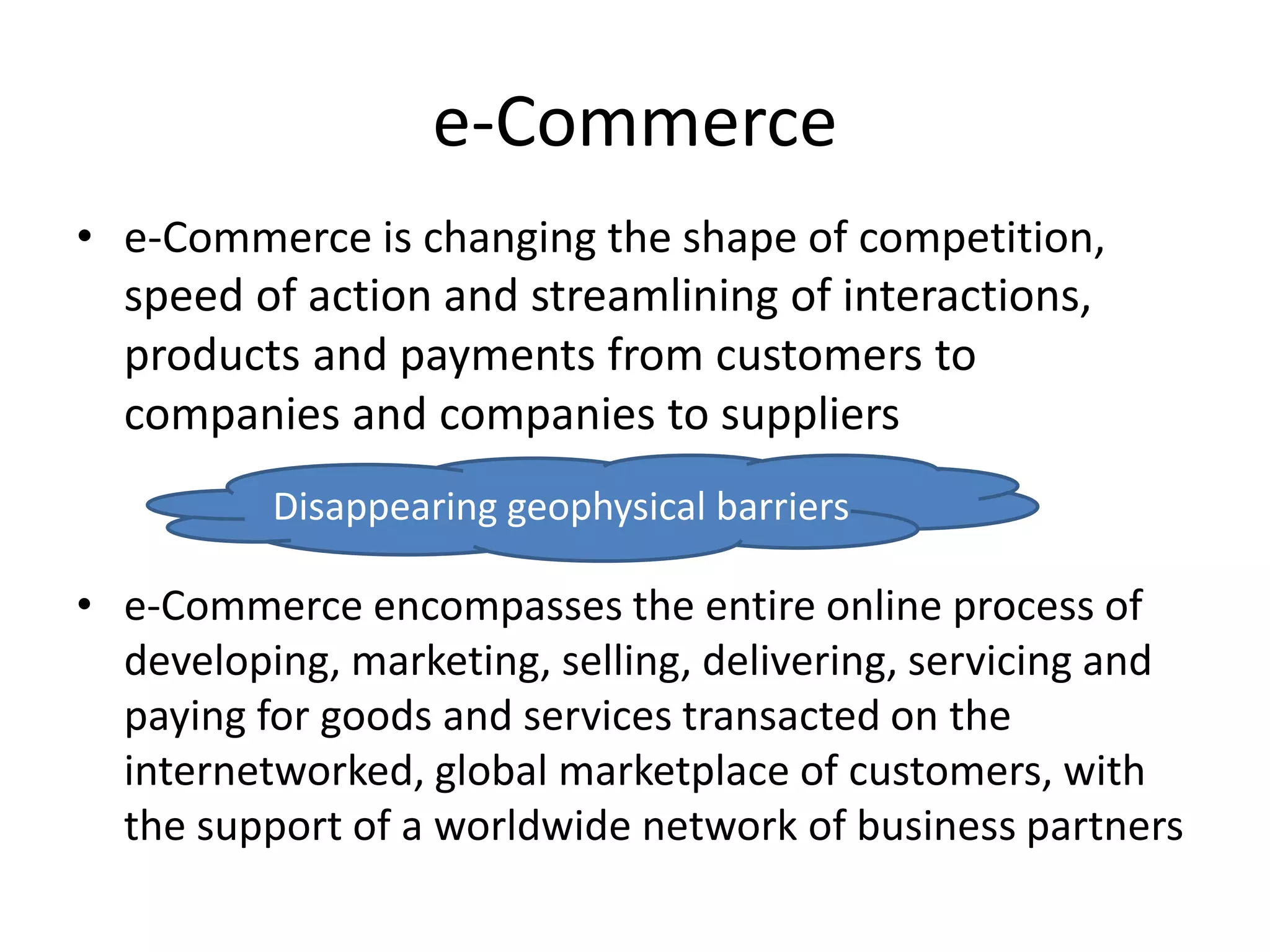 Chapter 9 e-commerce systems | PPTX