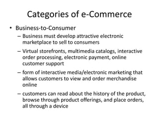 Chapter 9 e-commerce systems | PPTX