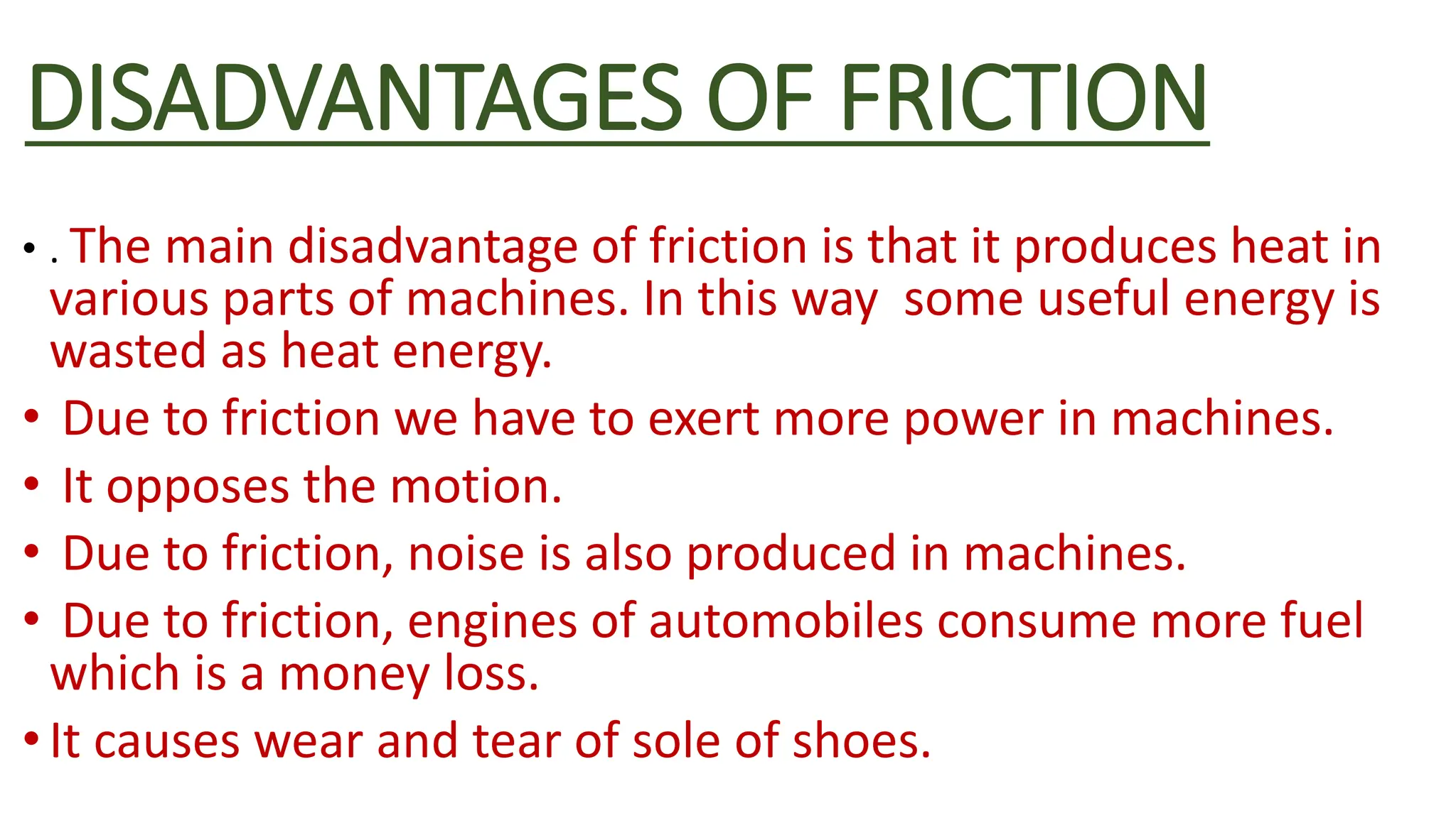 Class 8 friction chapter 9 full notes for teaching | PDF