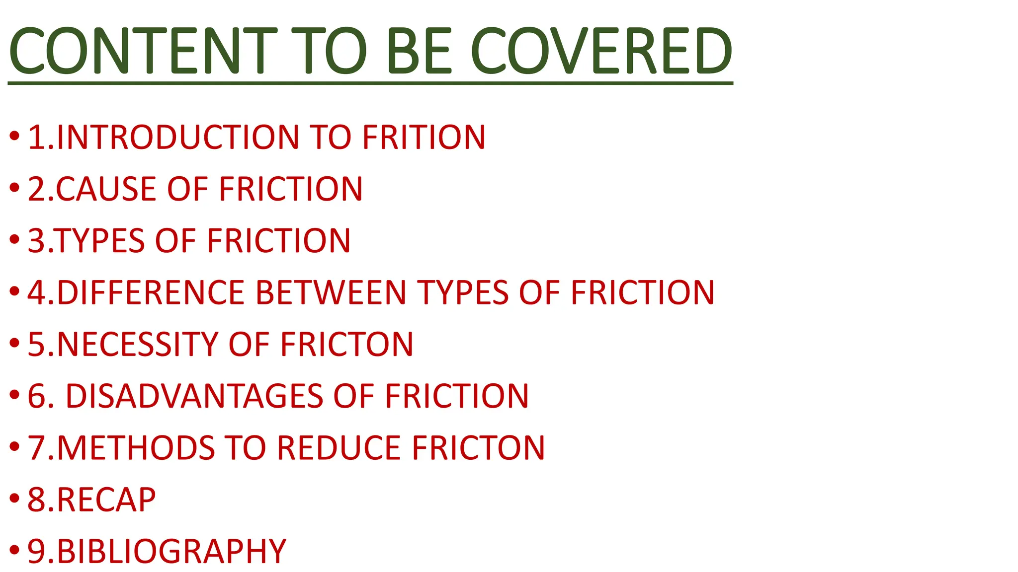 Class 8 friction chapter 9 full notes for teaching | PDF