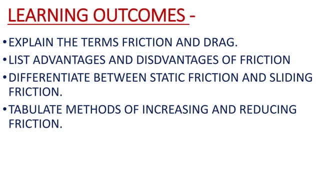 Class 8 friction chapter 9 full notes for teaching | PDF