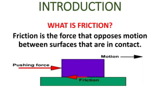 Class 8 friction chapter 9 full notes for teaching | PDF