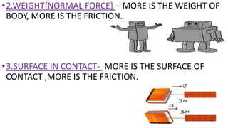 Class 8 friction chapter 9 full notes for teaching | PDF